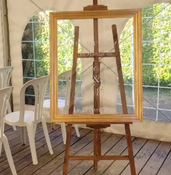 Cadre doré - plexi - Vos Jours Parfaits